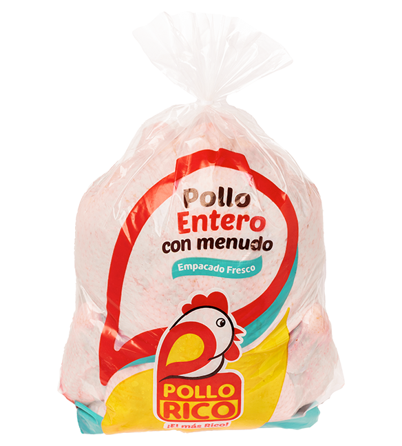 Pollo Entero con Menudo - Pollo Rico